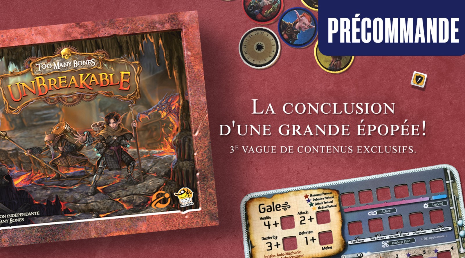 Too Many Bones: Unbreakable, la VF en précommande exclusive ! - Randolph